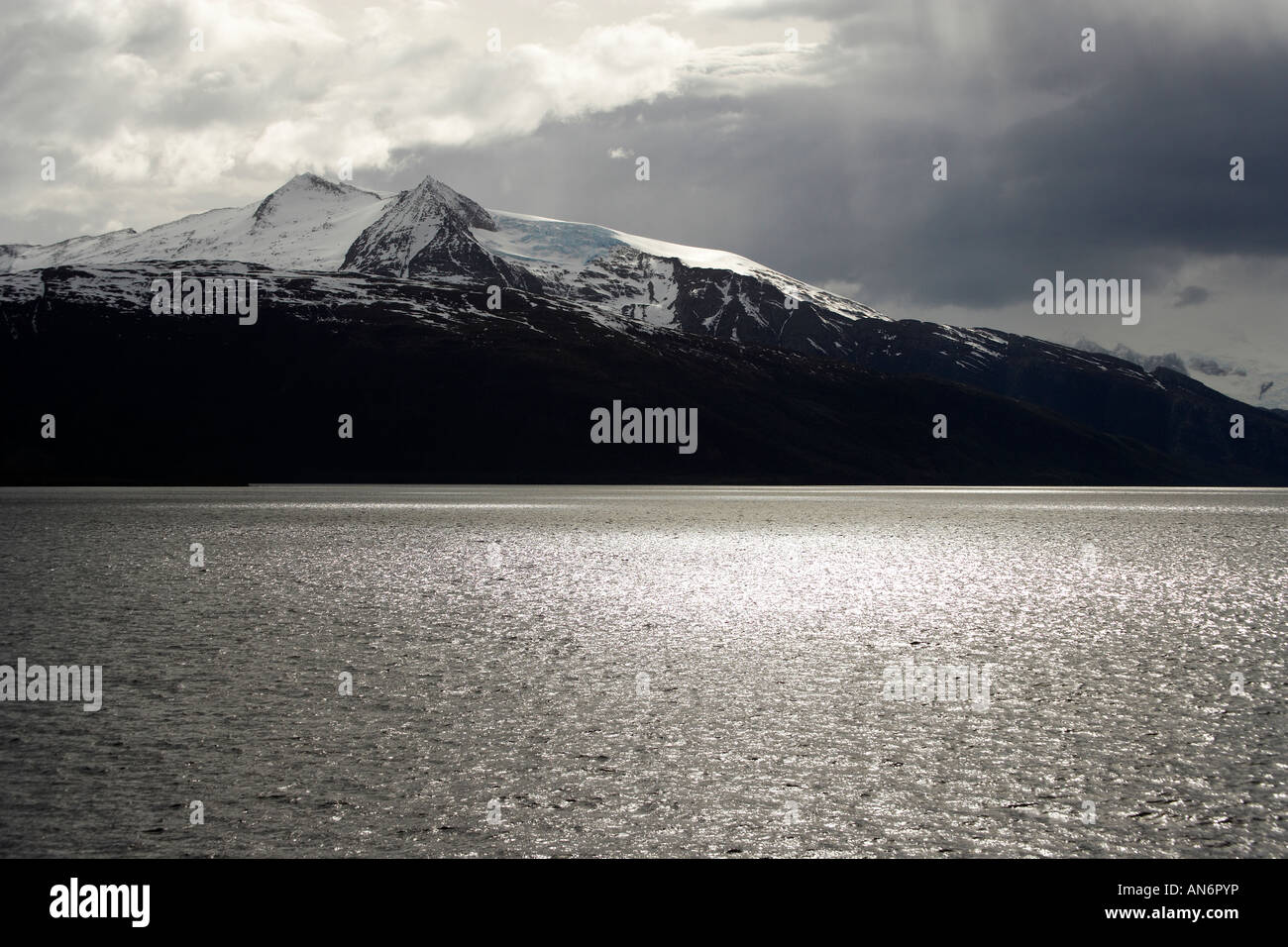 Cruising through Beagle Channel Patagonia Chile Stock Photo - Alamy
