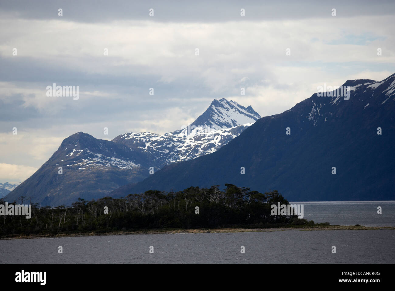 Cruising through Beagle Channel Patagonia Chile Stock Photo - Alamy