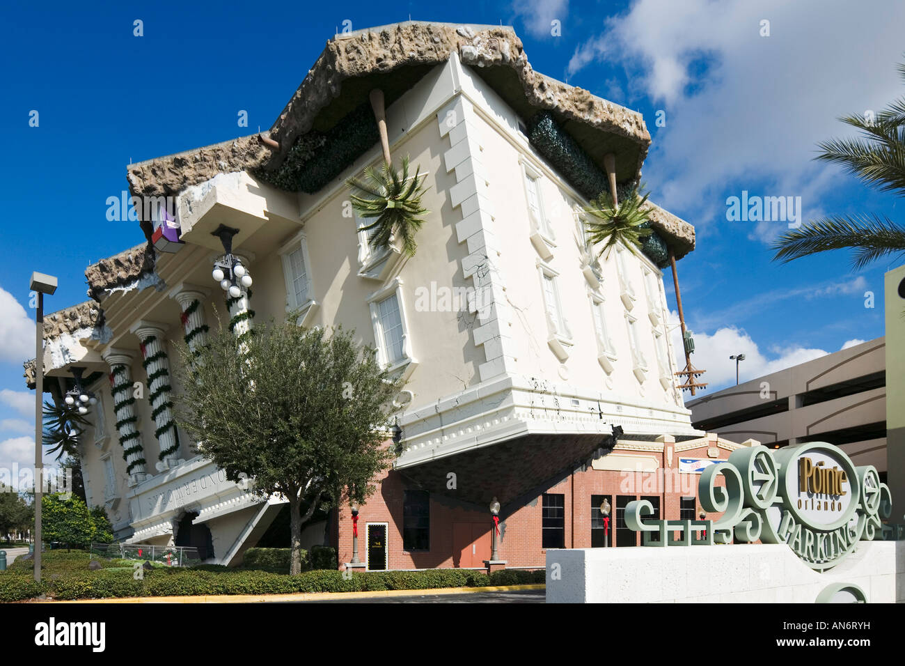 Upside Down House Wonderworks Inside