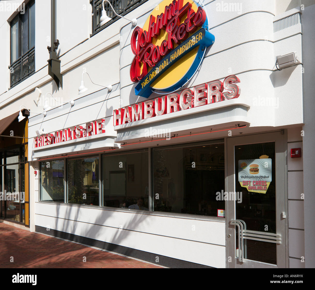 Johnny Rockets Retro Style Hamburger Restaurant, Pointe Orlando, International Drive, Orlando ...