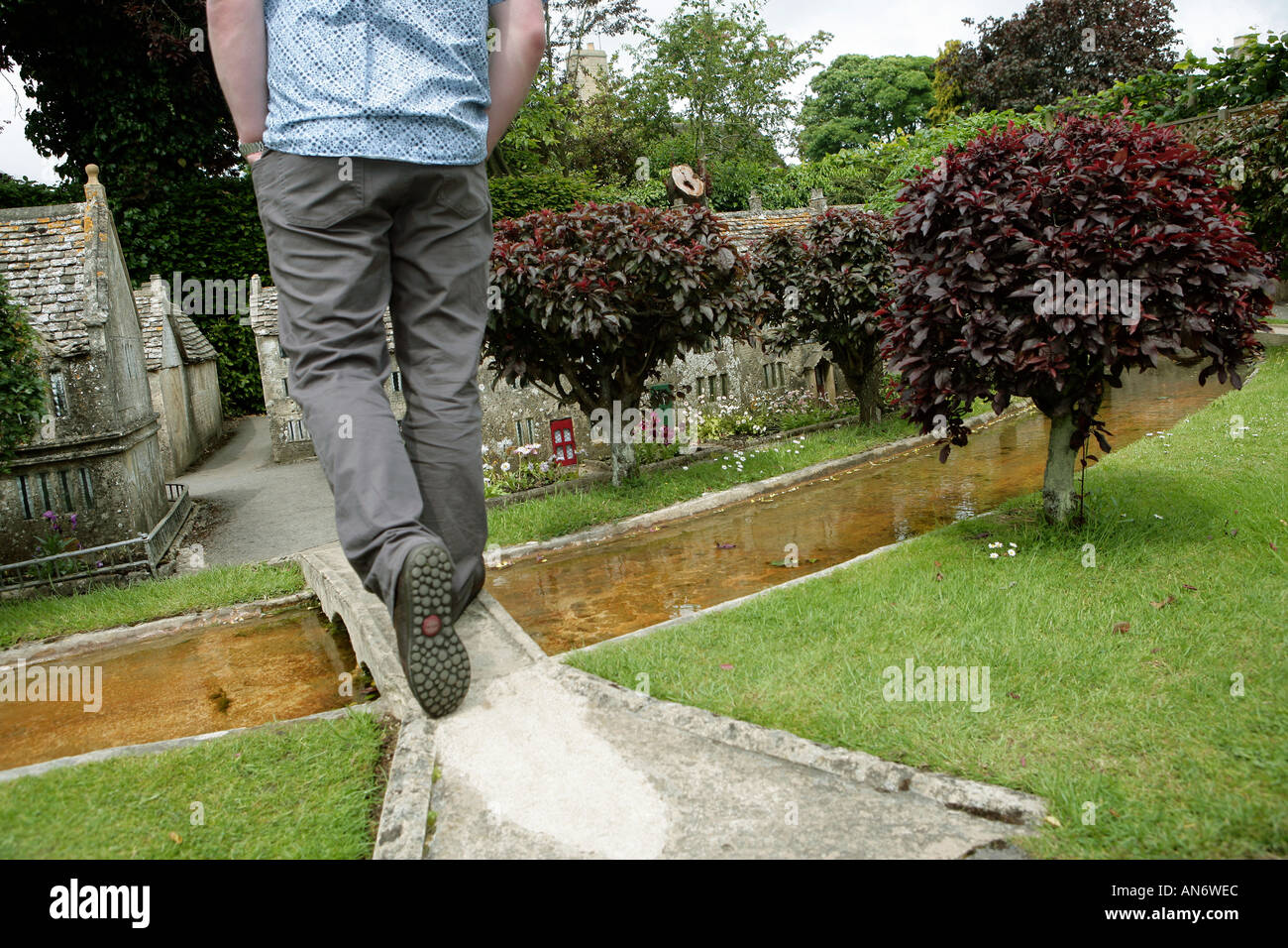 Miniature village man hi-res stock photography and images - Alamy