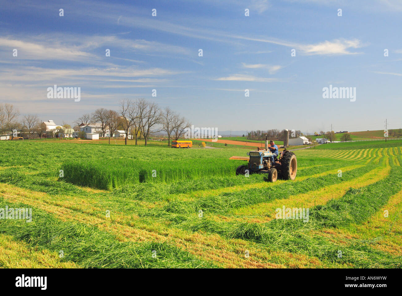 Usa farm school hi-res stock photography and images - Alamy
