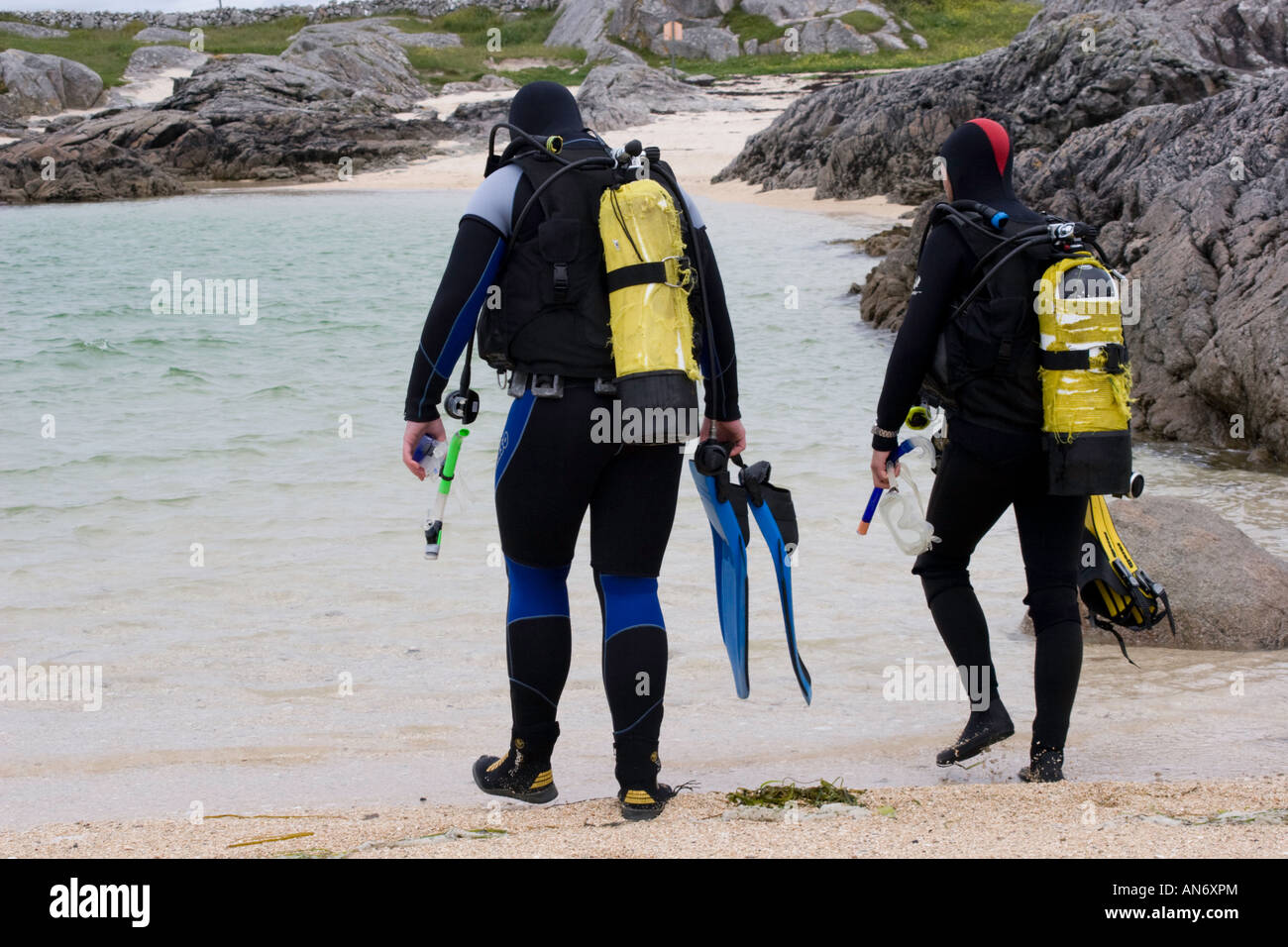 Scuba Diving Galway coast Ireland Stock Photo - Alamy