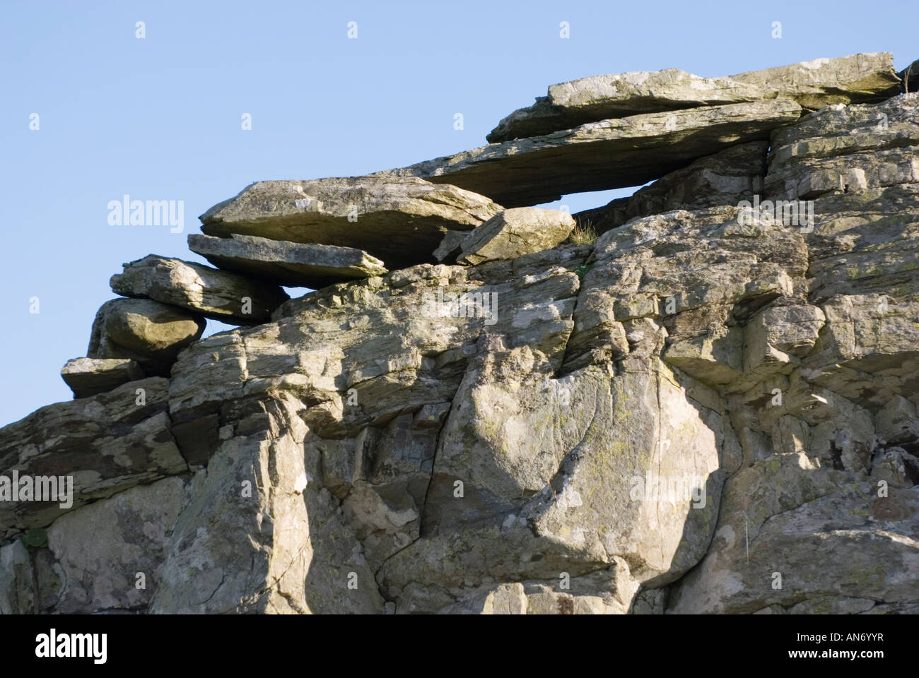 Limestone rocky outcrop in near hi-res stock photography and images - Alamy