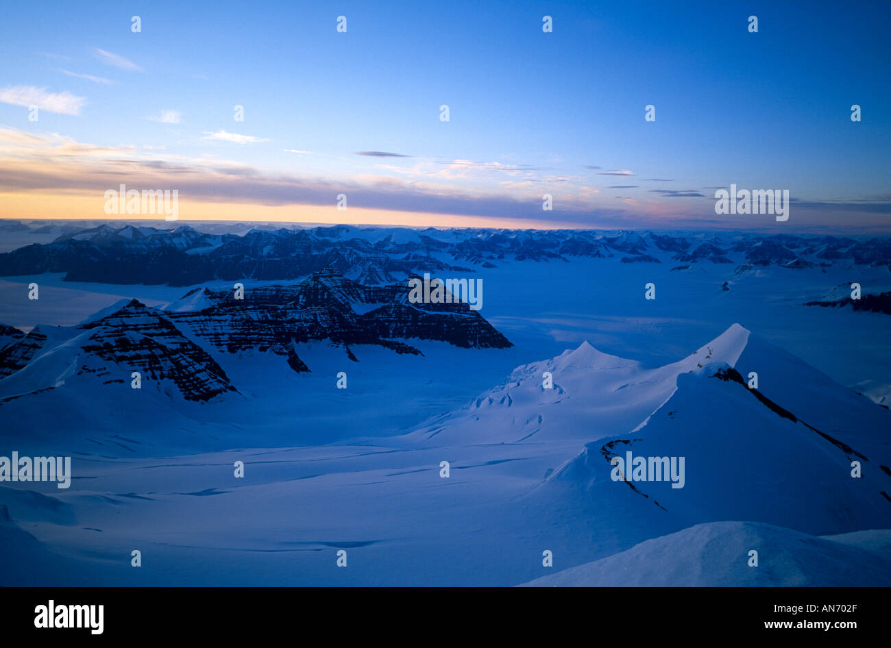 Finally on the summit of Gunnbjorns Feldt in Greenland the highest ...