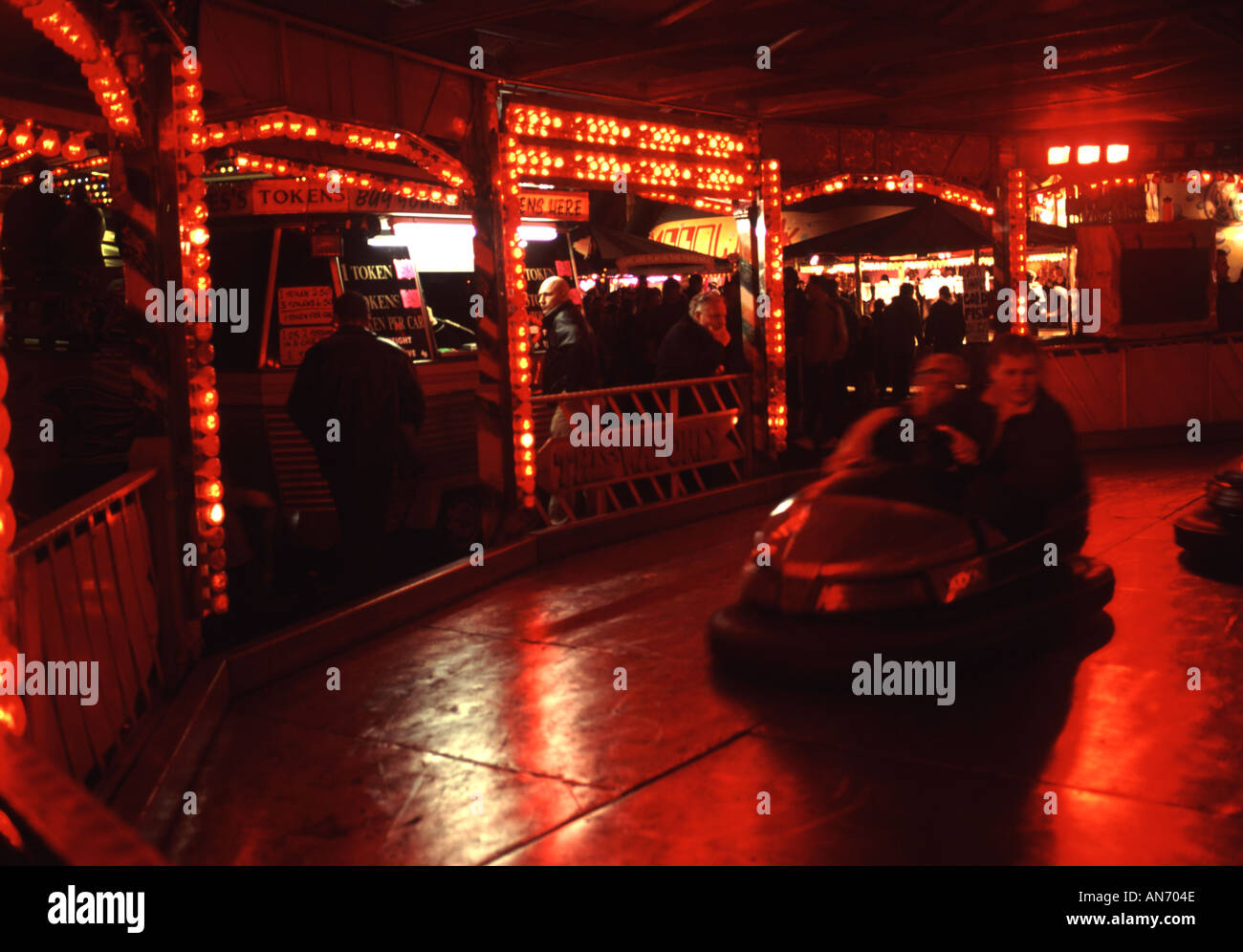 Dodgem Cars Funfair Stock Photo - Alamy