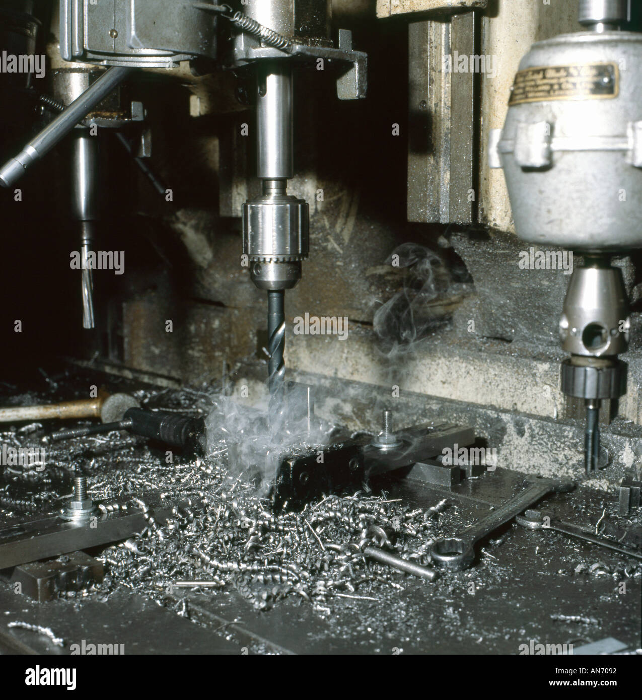 Smoking drill hi-res stock photography and images - Alamy