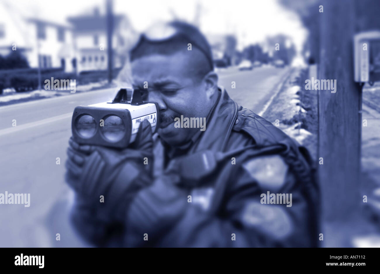 Radar trap police hi-res stock photography and images - Alamy