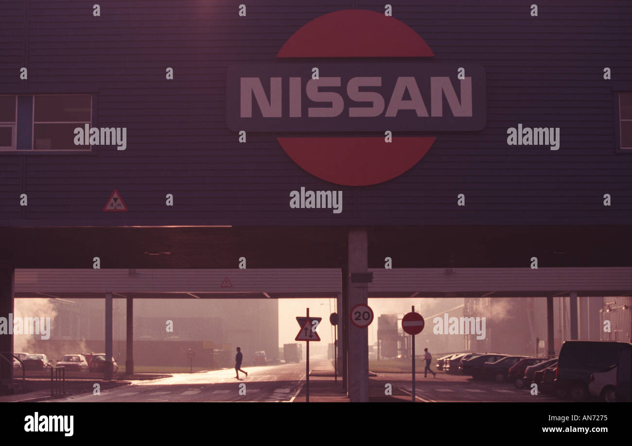 Nissan Car Factory Plant Sunderland England UK Stock Photo - Alamy