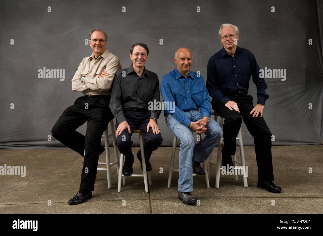 June 14 2006 Microsoft senior leadership team photographed at a ...