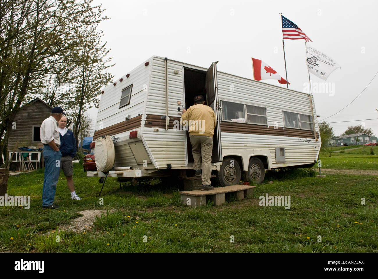 The Minuteman Detachment compound near Custer Washington about 5 miles ...