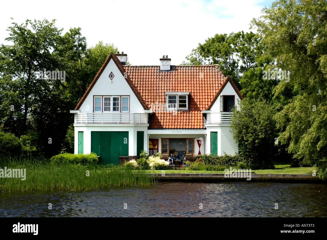 Warmond near leiden Netherlands Holland the Kaag Stock Photo - Alamy