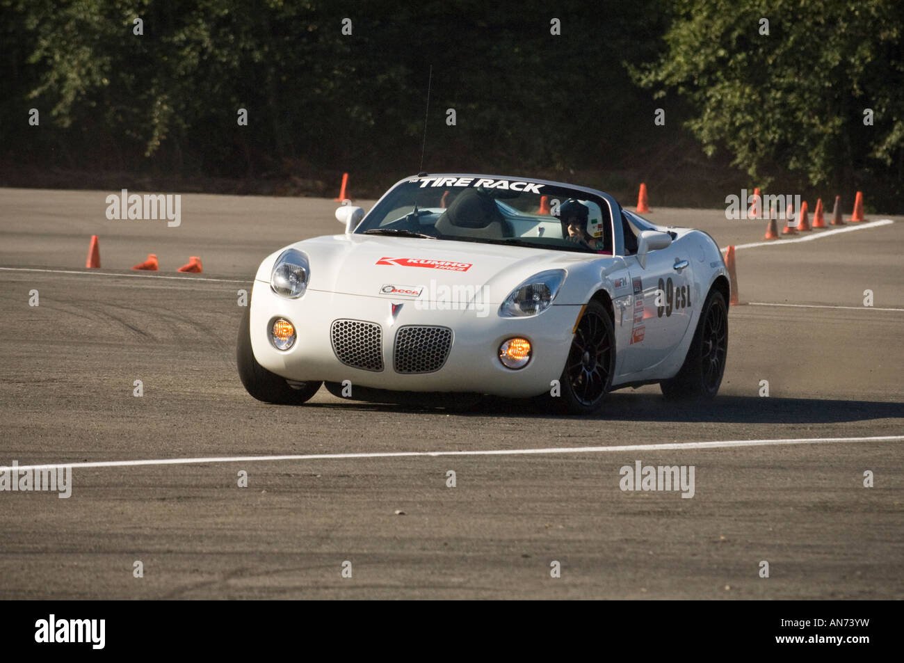 Sports Car Club of America autocross event held at Hampton Mills in the ...