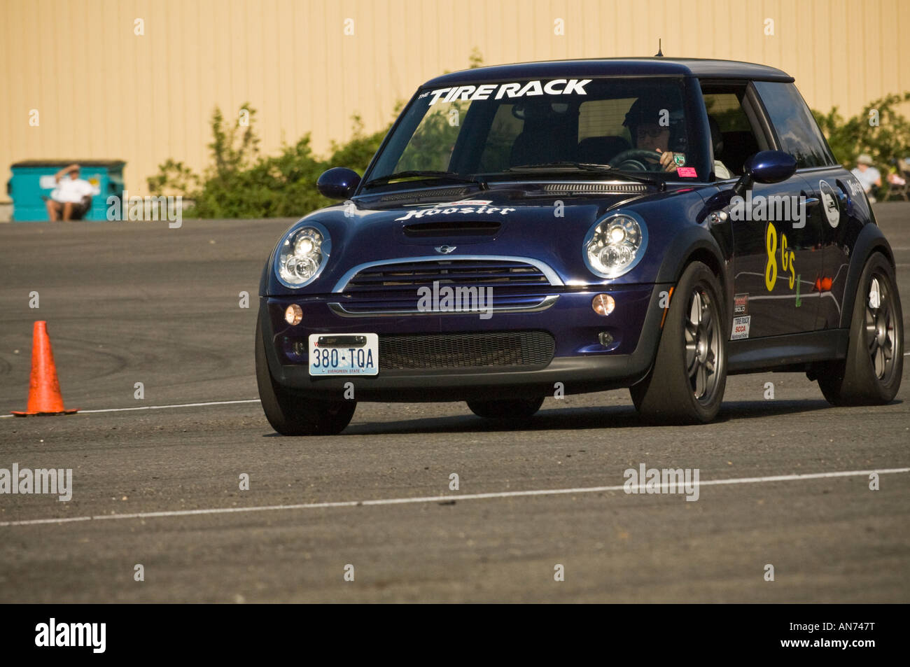 Sports Car Club of America autocross event held at Hampton Mills in the ...