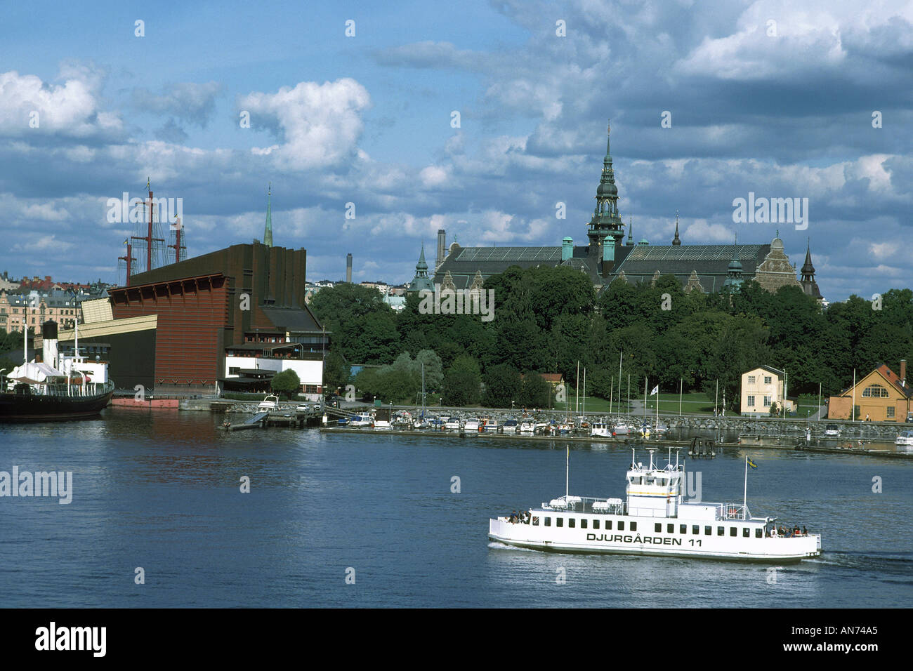Wasa Museum and Djurgårdsfärja with Nordic Museum Nordiska Museet also ...
