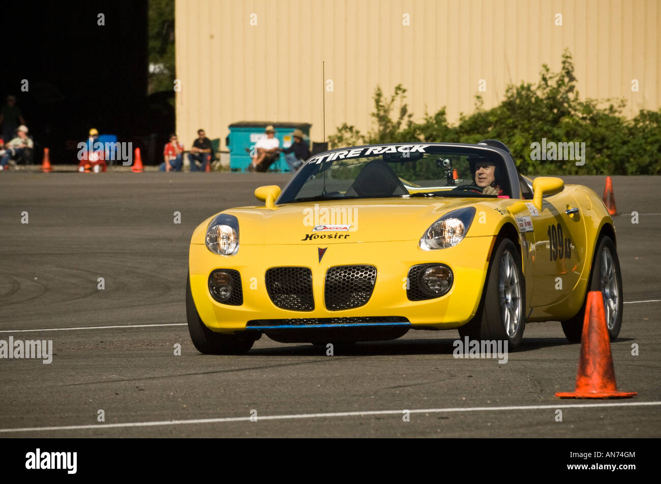 Sports Car Club of America autocross event held at Hampton Mills in the ...
