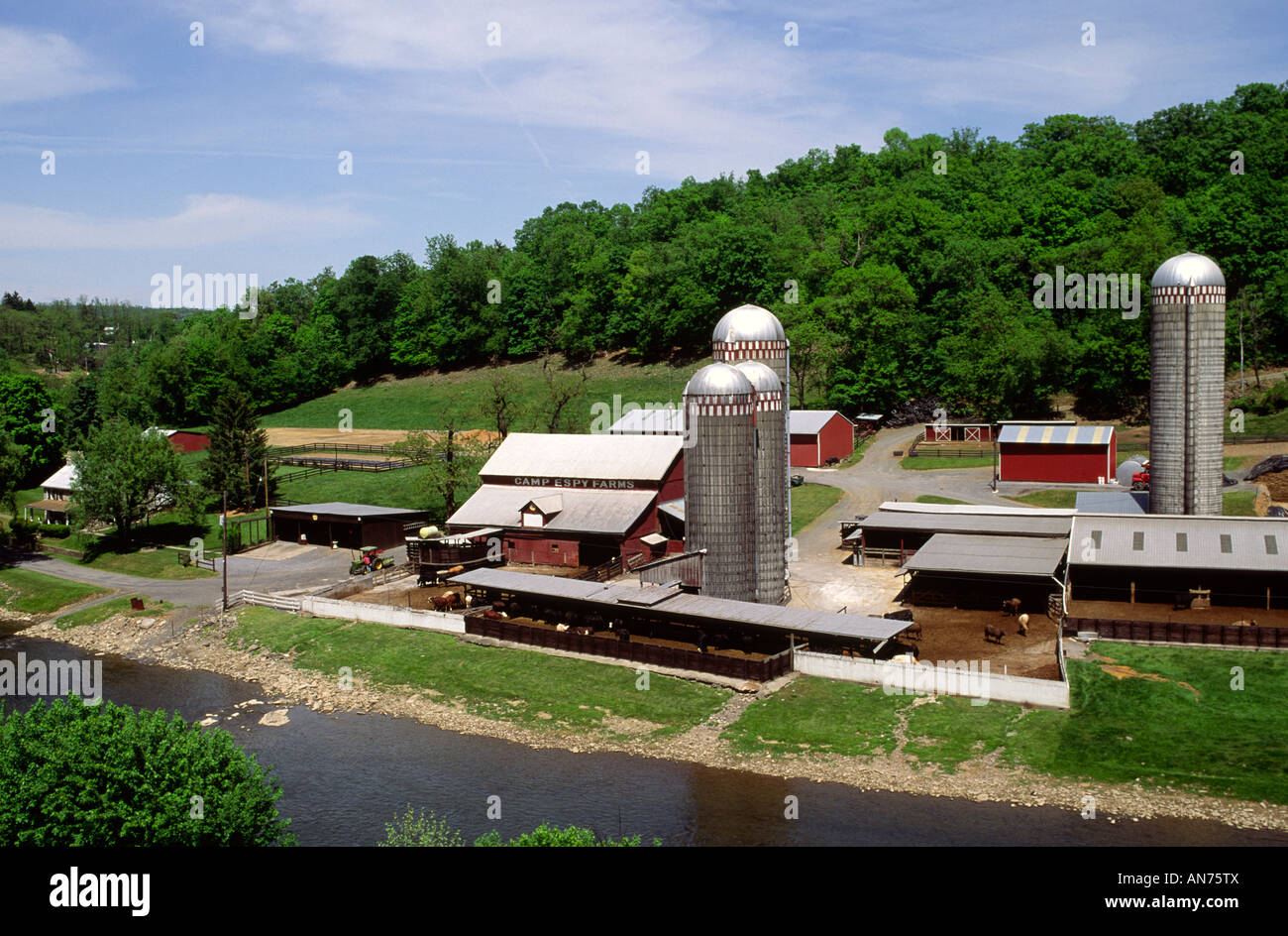 Pennsylvania Farm River High Resolution Stock Photography and Images ...
