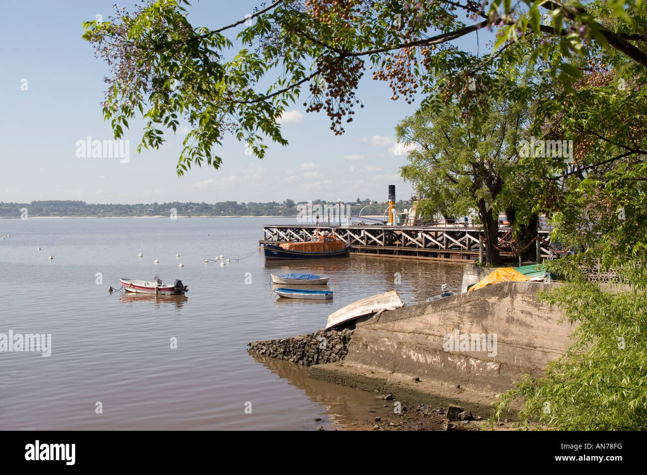 River side, Colonia Stock Photo - Alamy