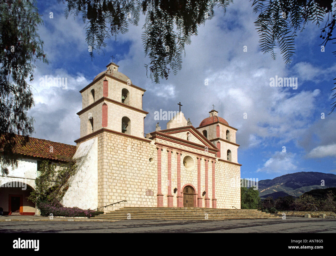The SANTA BARBARA MISSION is one of the best examples of FATHER ...