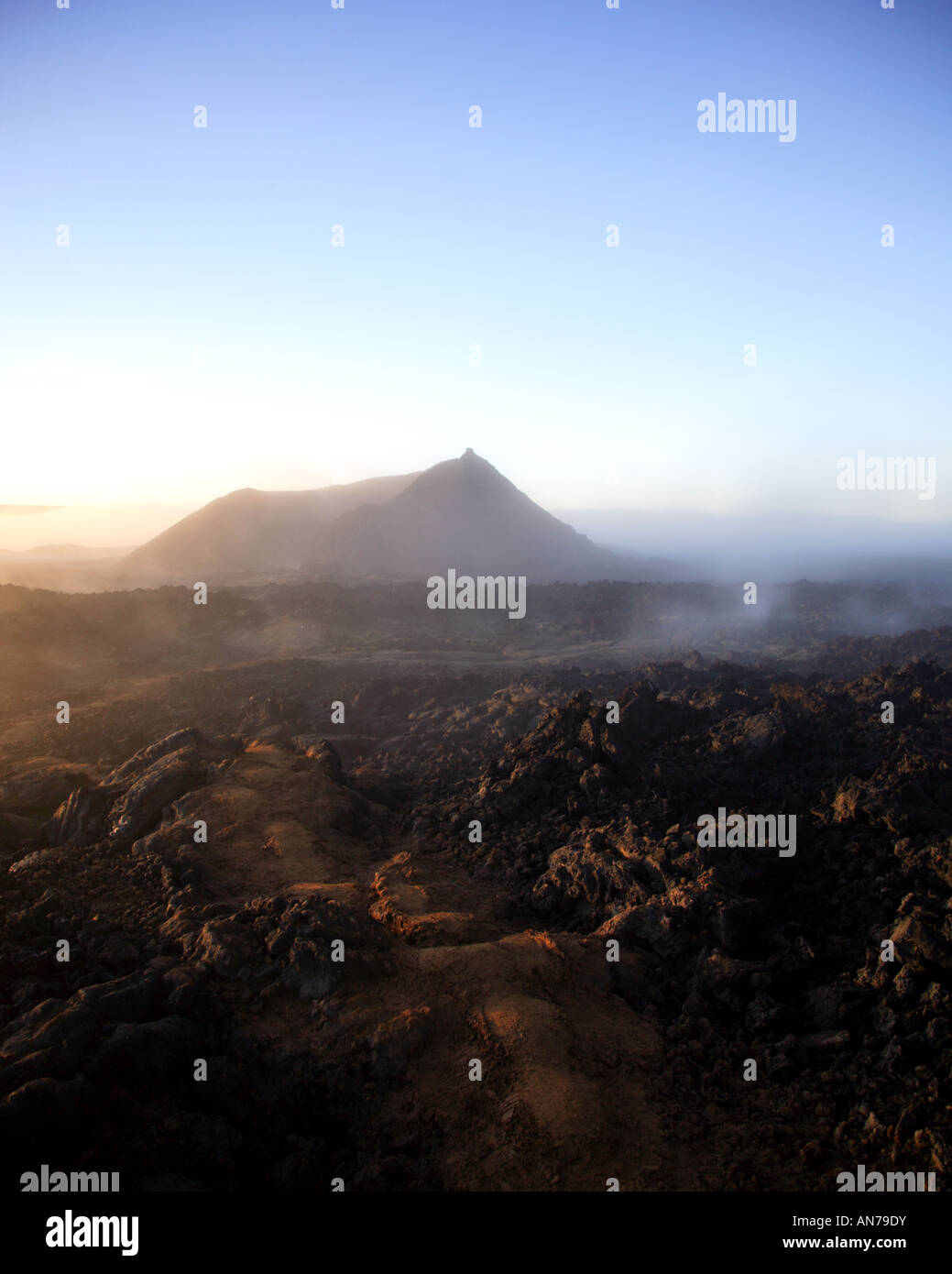 Moon like landscape at Krafla Iceland Stock Photo - Alamy