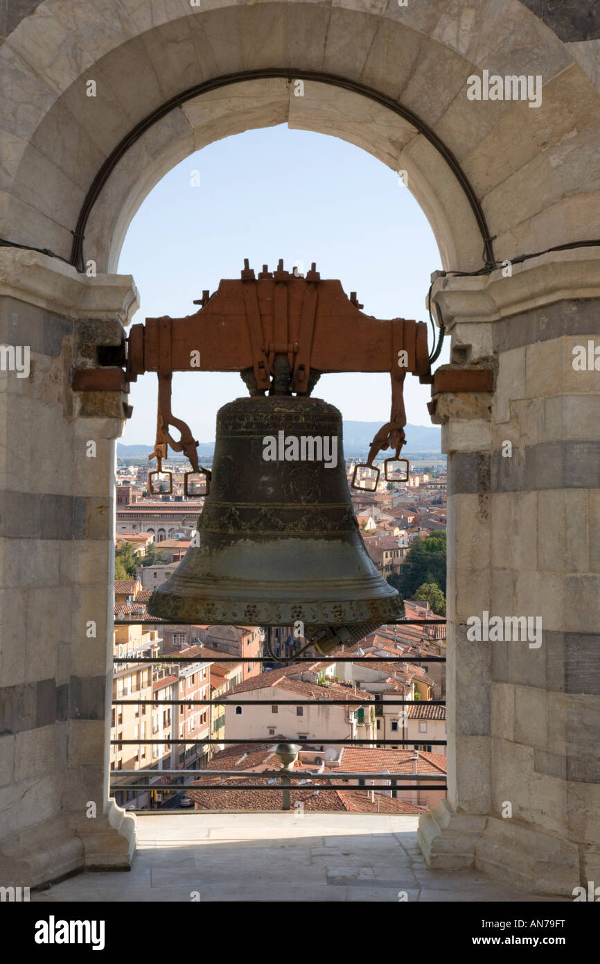 A Leaning Tower of Pisa Bell Stock Photo - Alamy