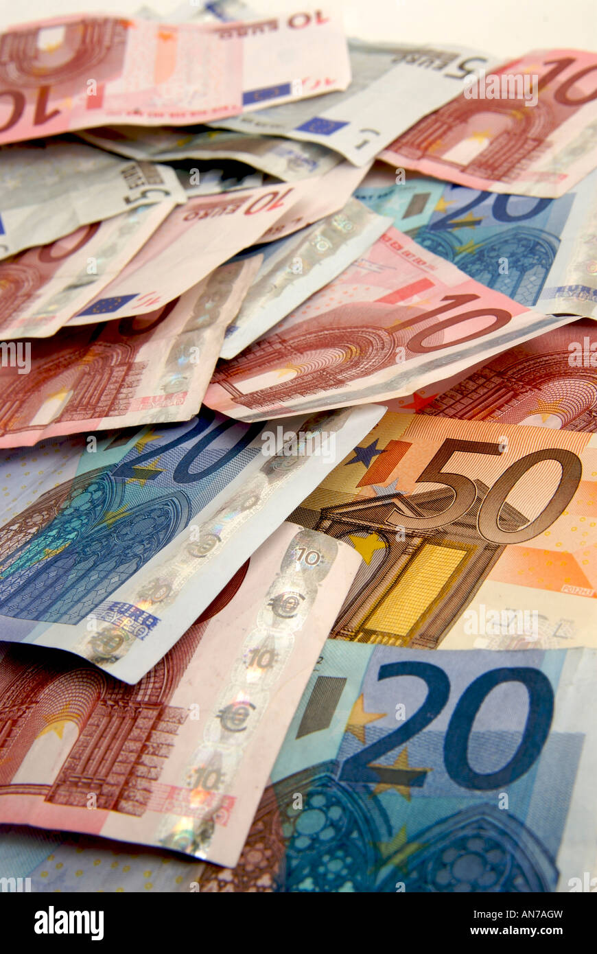 Euro notes european hi-res stock photography and images - Alamy