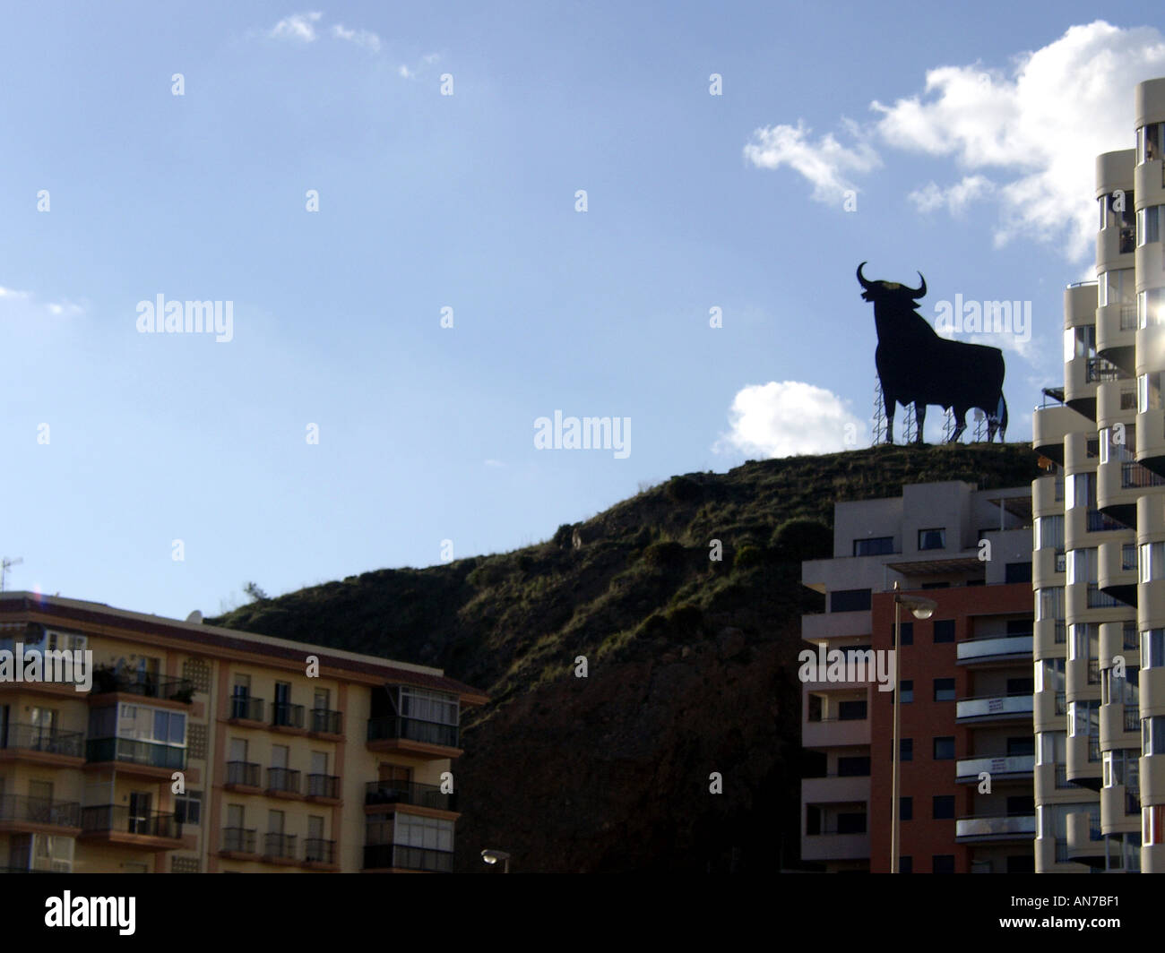 Osborne Bull, Torreblanca, Fuengirola, Costa Del Sol, Spain Stock Photo ...