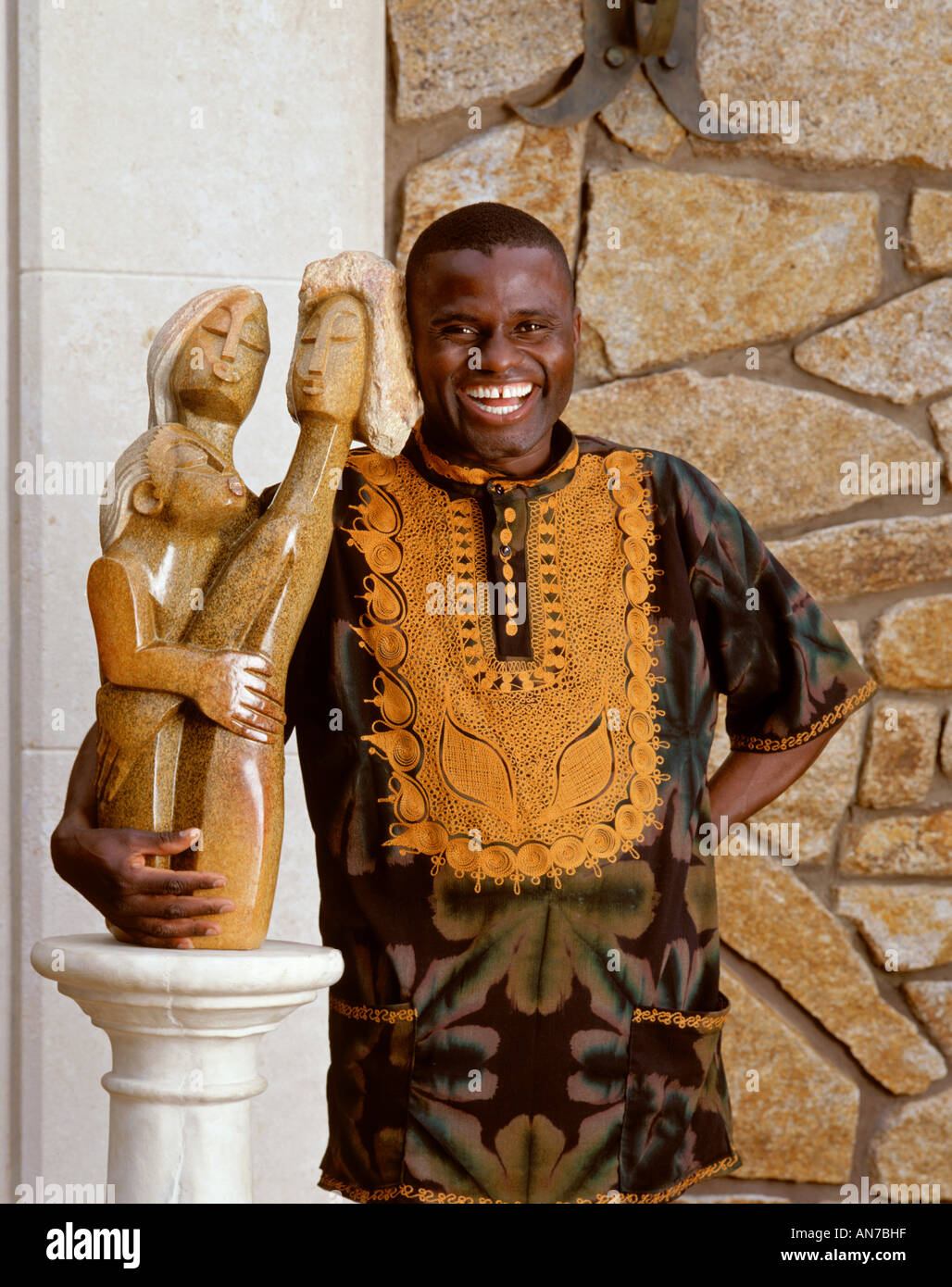 Shona tribe hi-res stock photography and images - Alamy