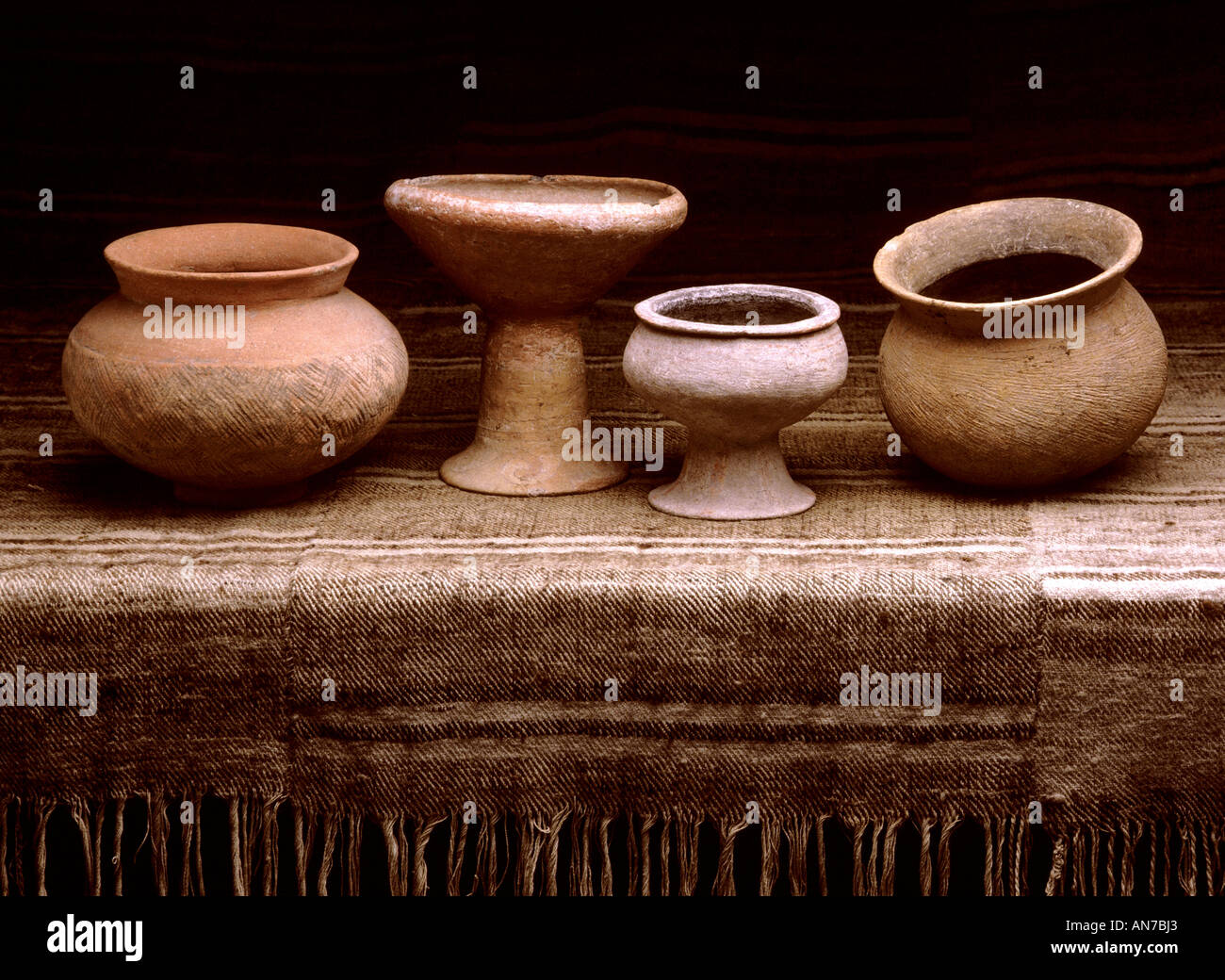 Ancient BANCHIANG CHIANG POTTERY 3000 BC from THAILAND Stock Photo - Alamy