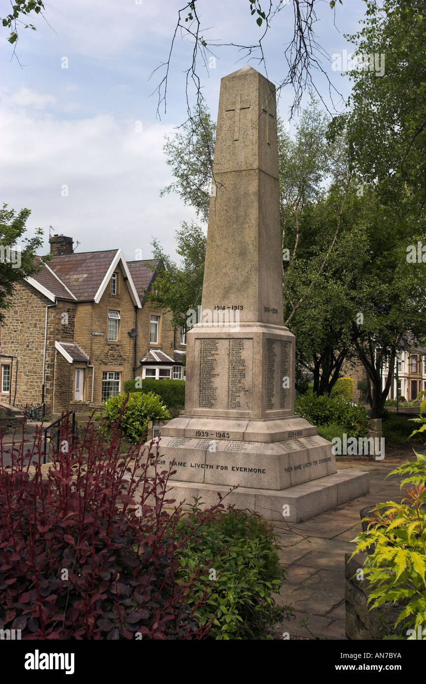 War memorial in Barnoldswick town centre Stock Photo - Alamy