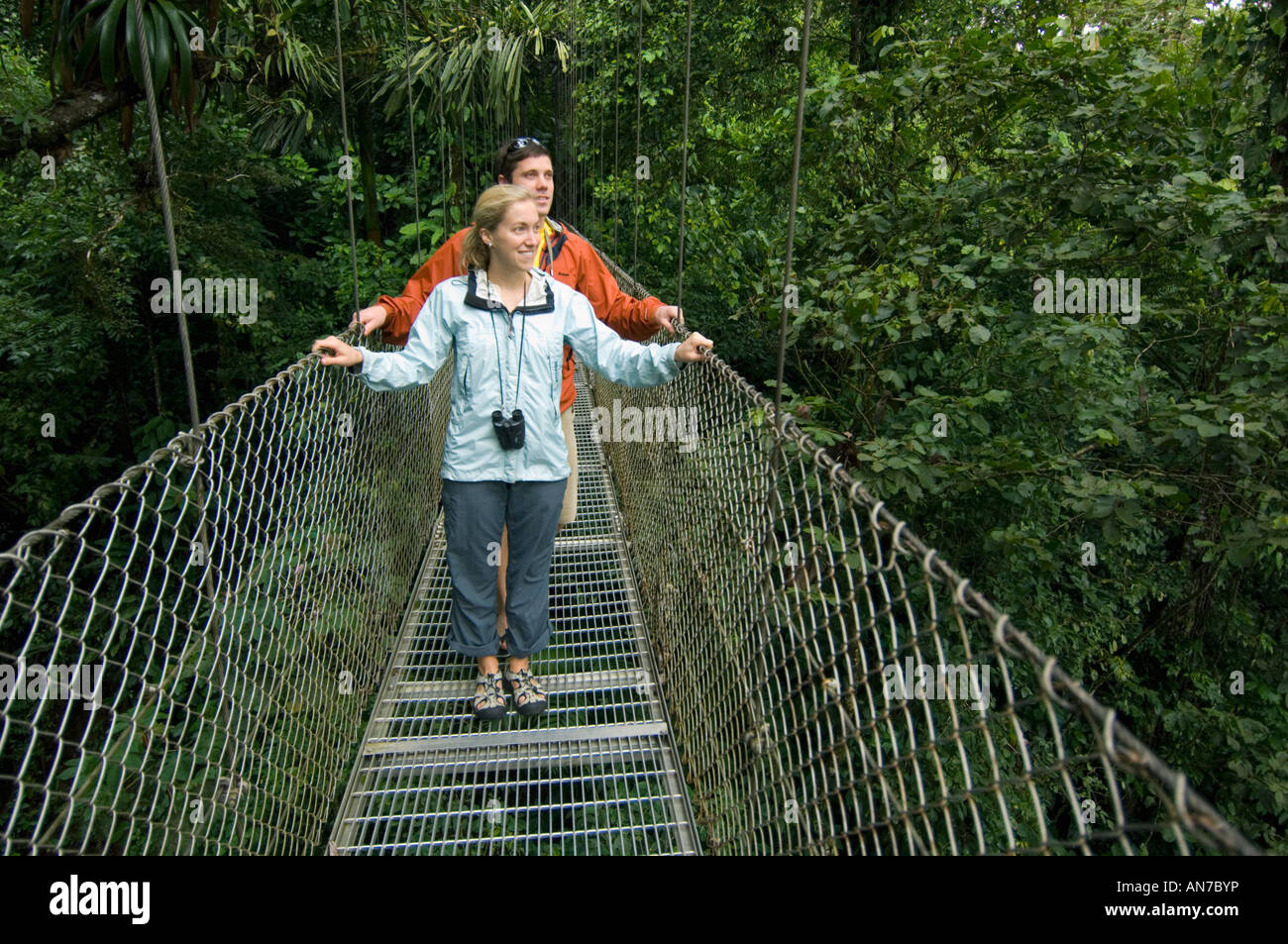 Arenal rainforest couple two hi-res stock photography and images - Alamy