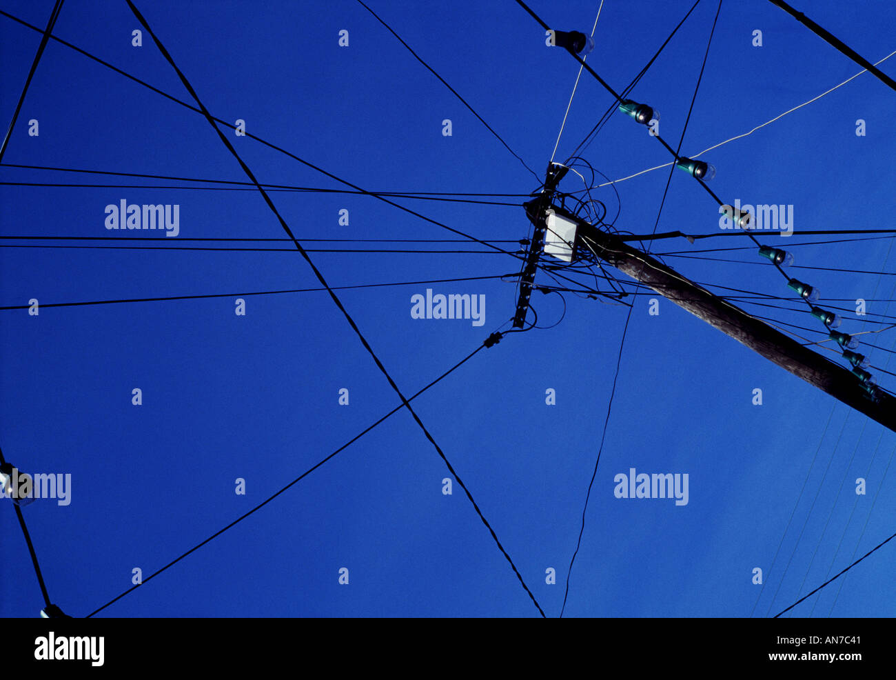 Telephone poll hi-res stock photography and images - Alamy