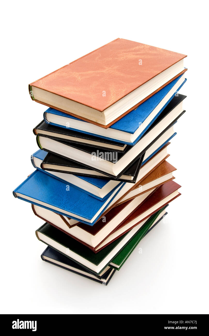 pile of books Stock Photo - Alamy