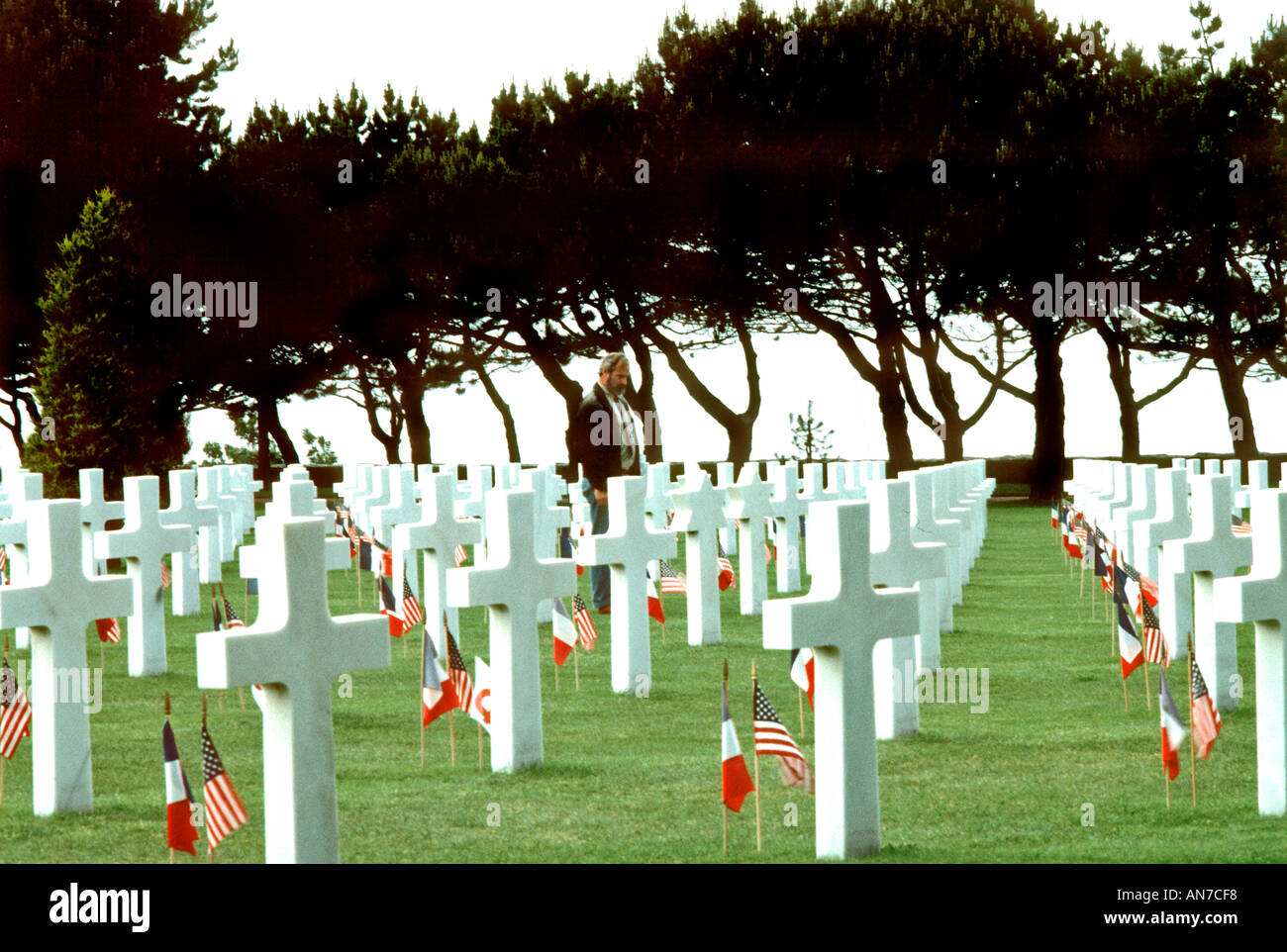 Normandy FRANCE, Landscape "Colleville sur Mer" Omaha Beach American ...