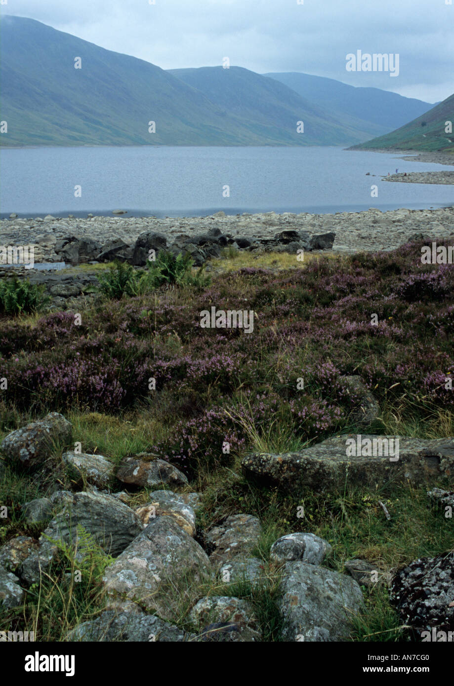 Loch Turret in Perthshire in Scotland Uk Stock Photo - Alamy