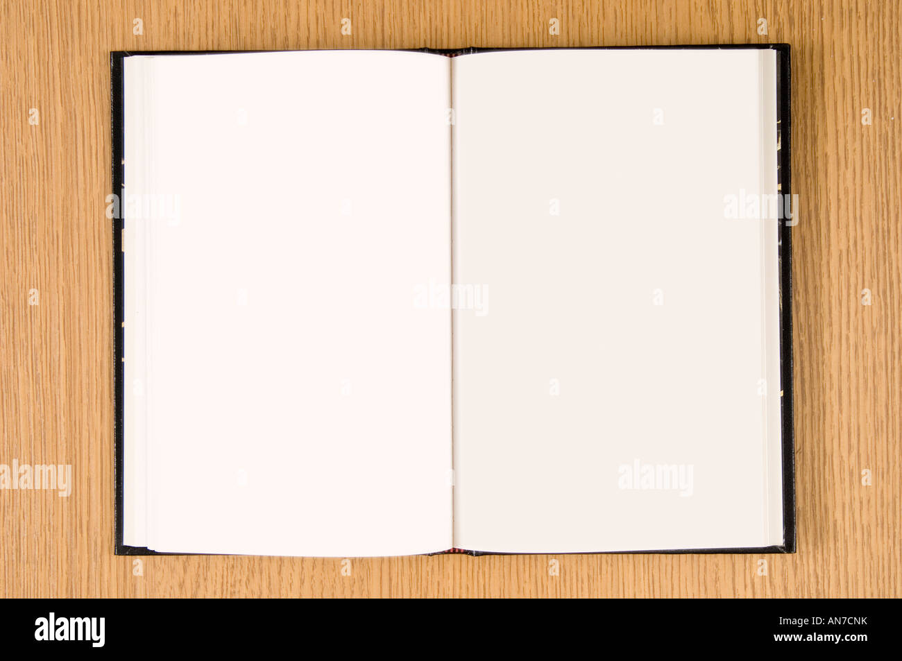 blank open book Stock Photo - Alamy