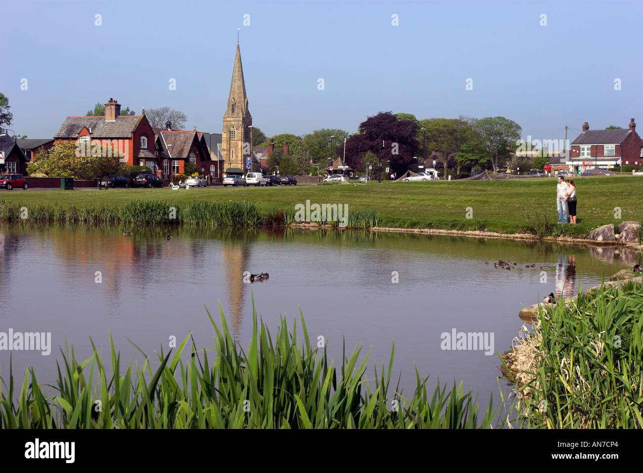 Wrea green village hi-res stock photography and images - Alamy