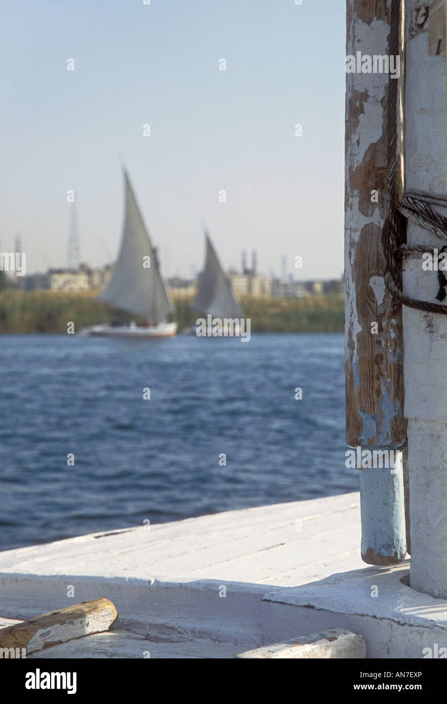 Felluca boats hi-res stock photography and images - Alamy