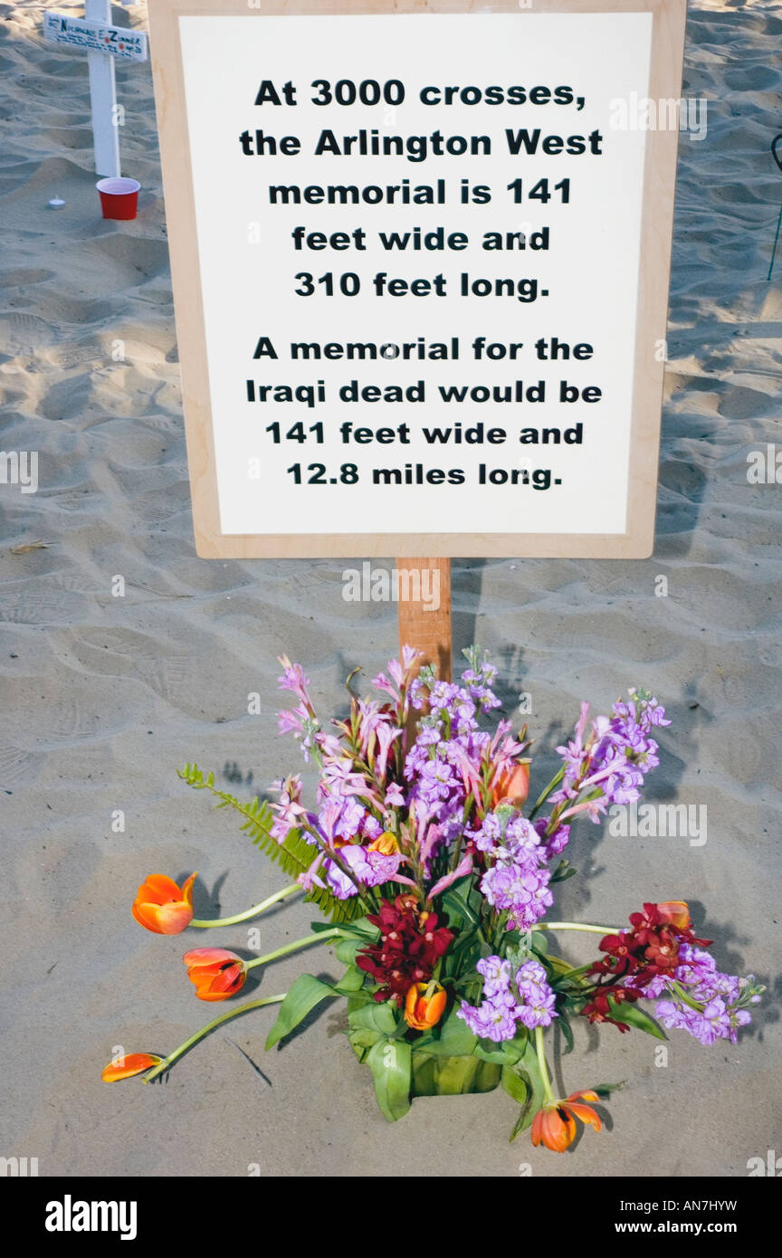 Arlington West 2007 / Sign Stock Photo - Alamy
