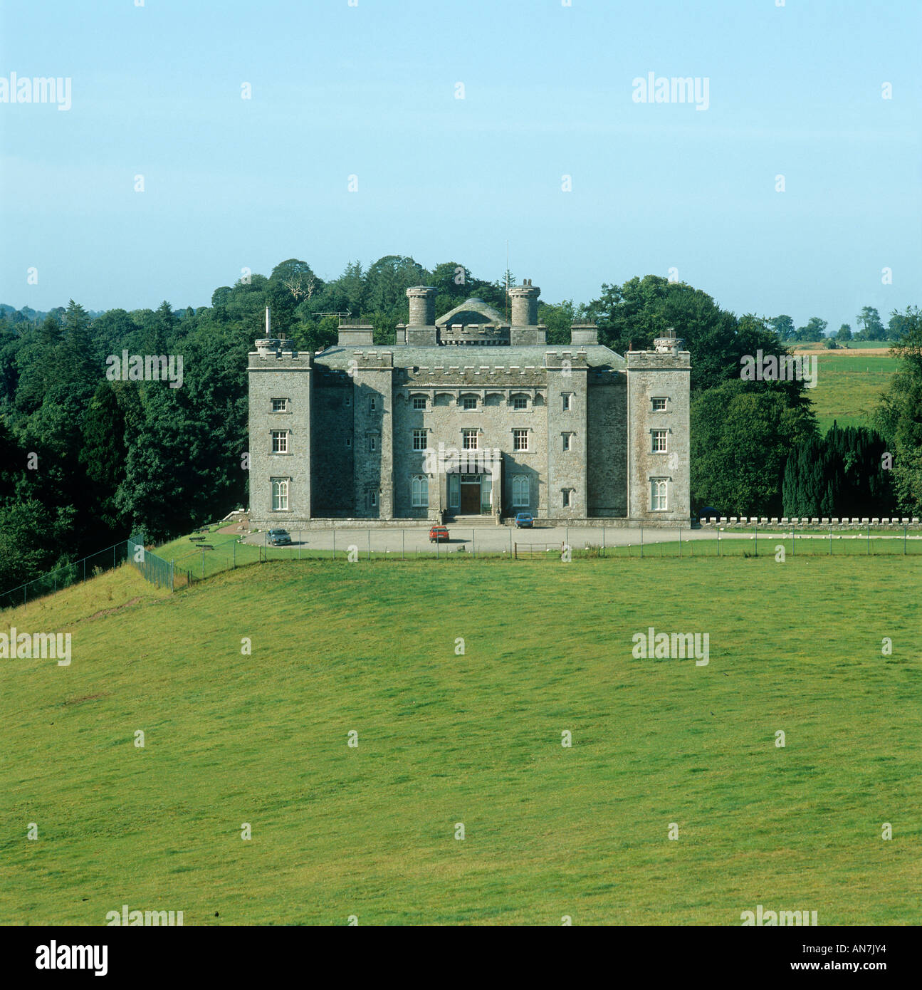 One of the finest Gothic revival castles in Ireland Slane Castle lies ...