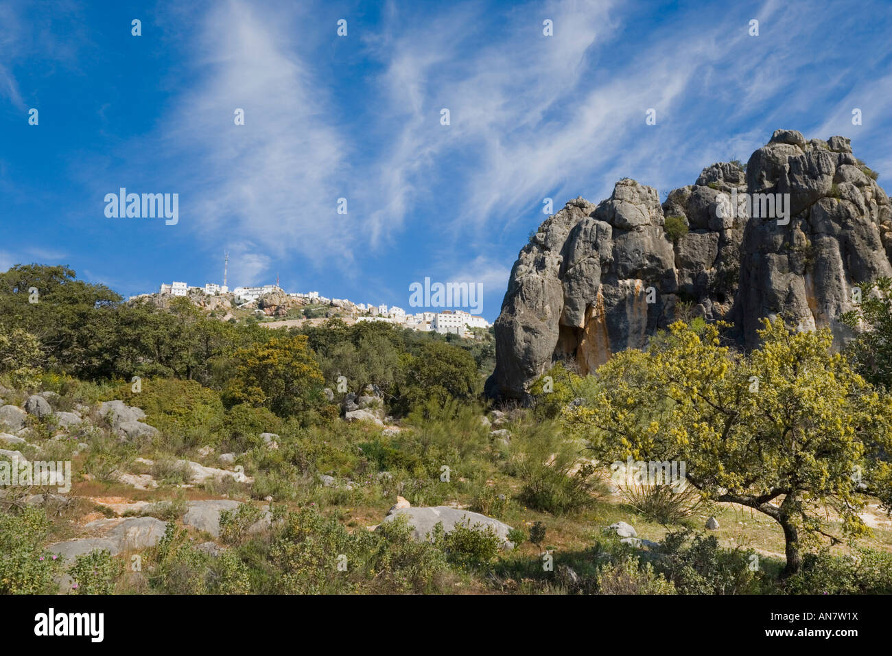 Comares Malaga Province Spain Stock Photo - Alamy