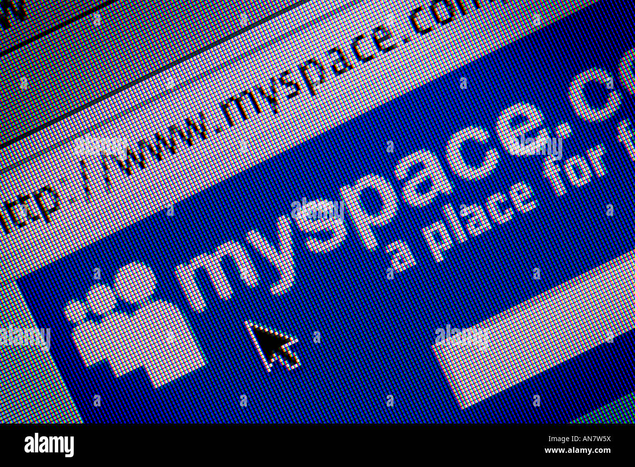 Myspace hi-res stock photography and images - Alamy