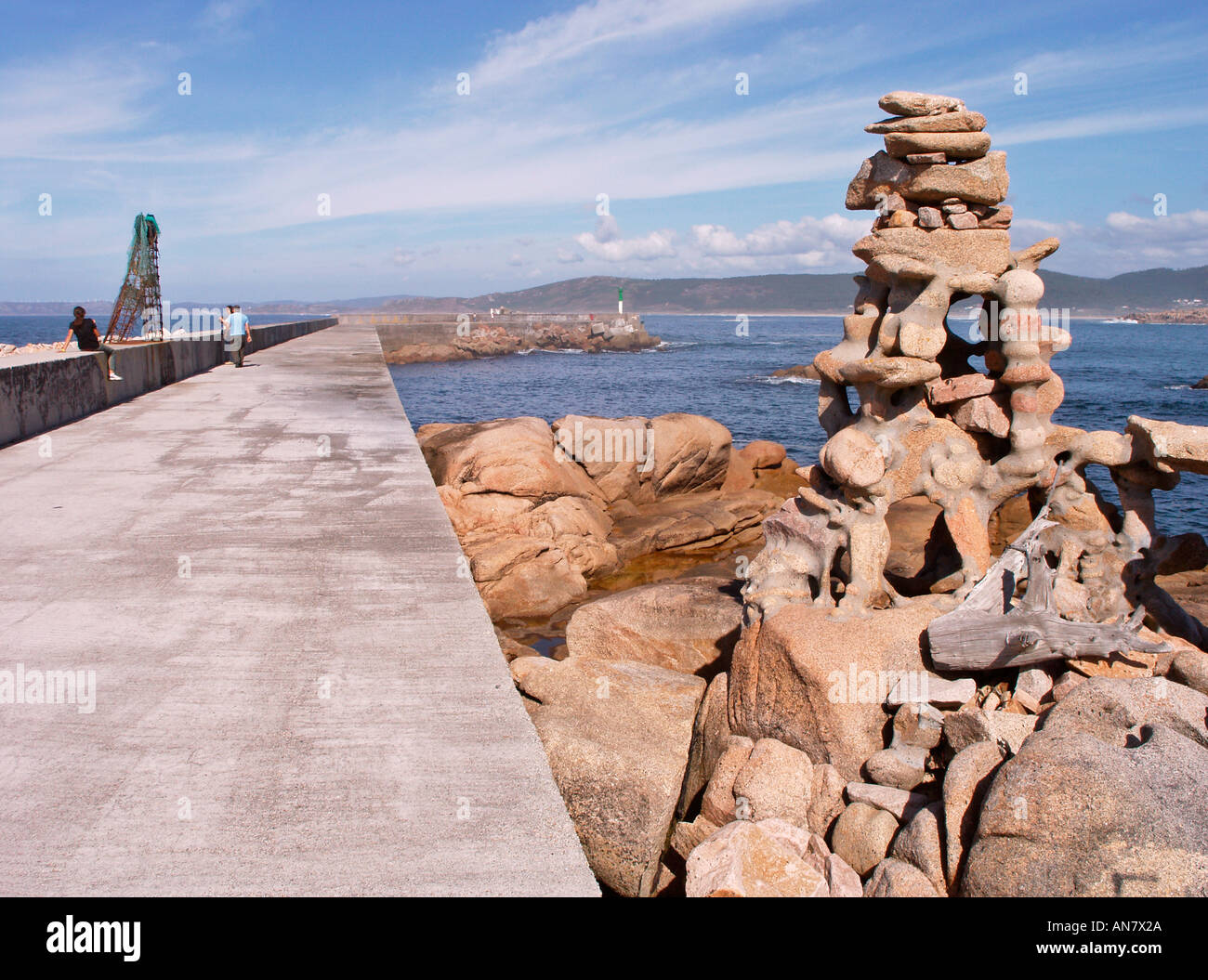 MAN Museum in Camelle port Coruña province Spain Stock Photo - Alamy