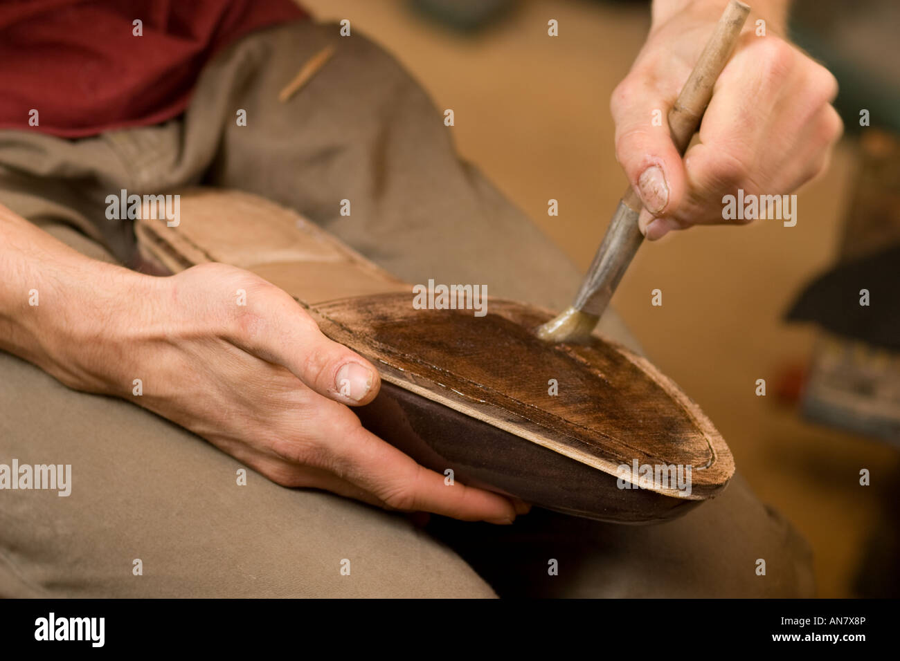 Fabrication shoes hi-res stock photography and images - Alamy
