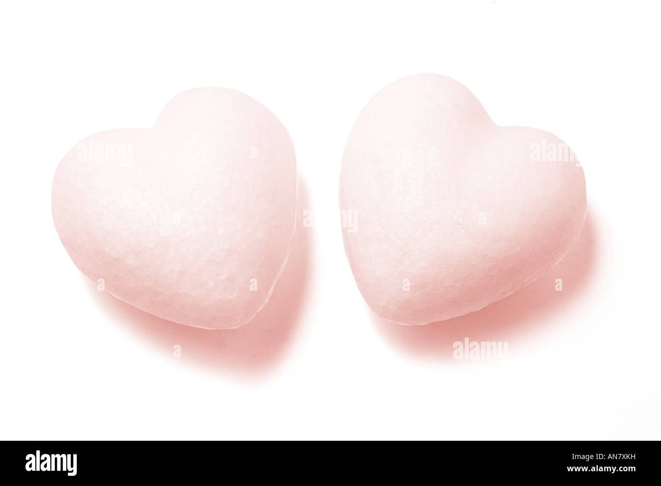 White Heart Symbols on White Background Stock Photo - Alamy