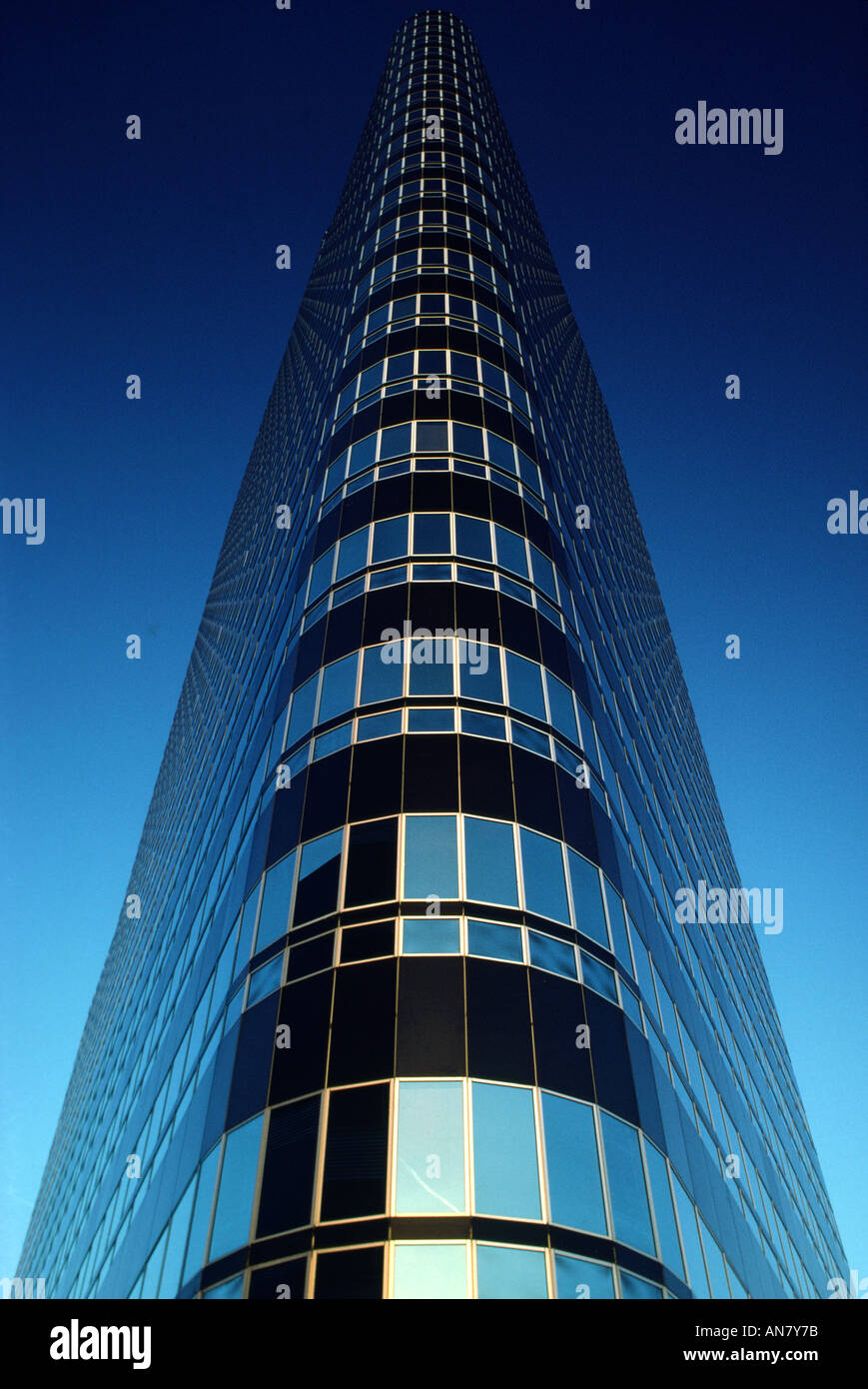 An abstract image of a high rise office building Stock Photo - Alamy
