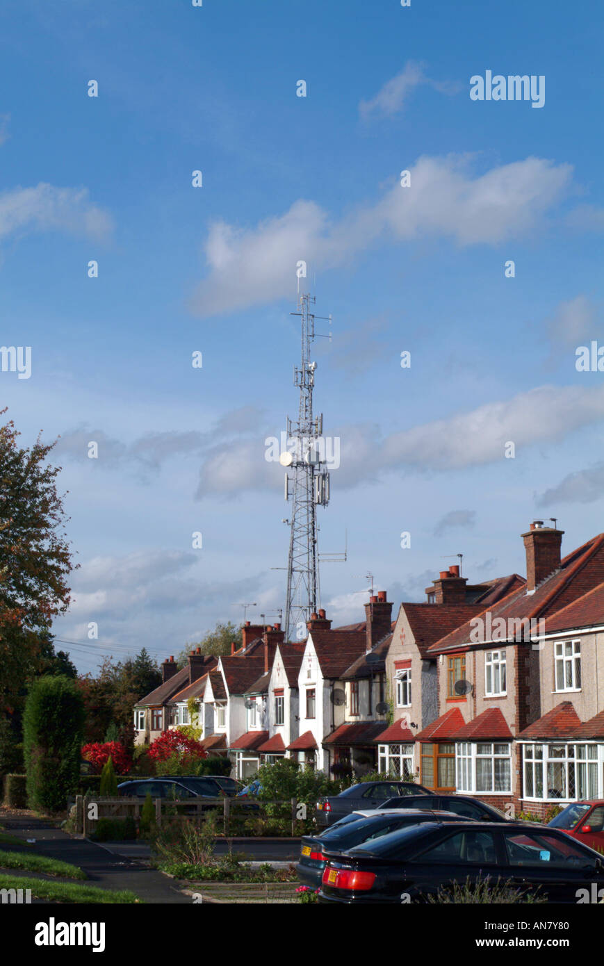 Telecoms Tower 02 Stock Photo - Alamy