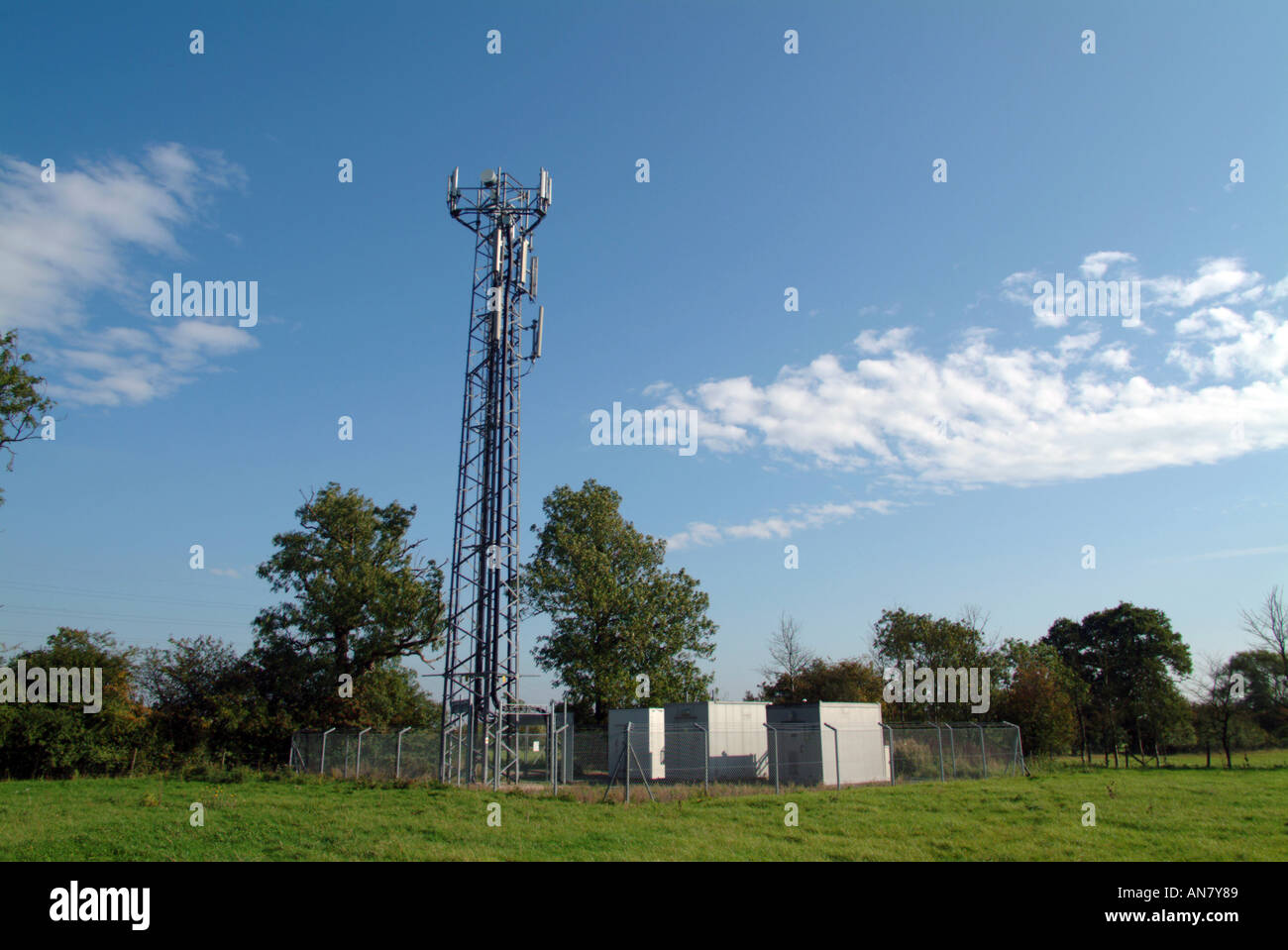 Telecoms Tower 05 Stock Photo - Alamy