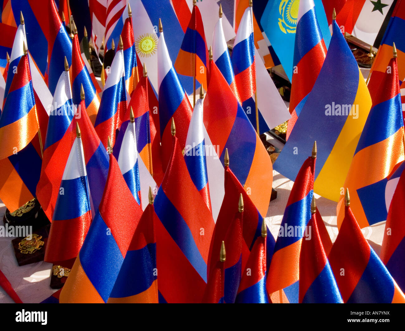 Armenian flags hi-res stock photography and images - Alamy