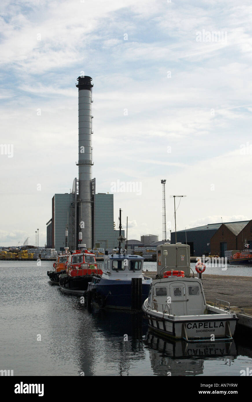 Shoreham (Brighton B) Power Station / Shoreham Harbour, West Sussex ...